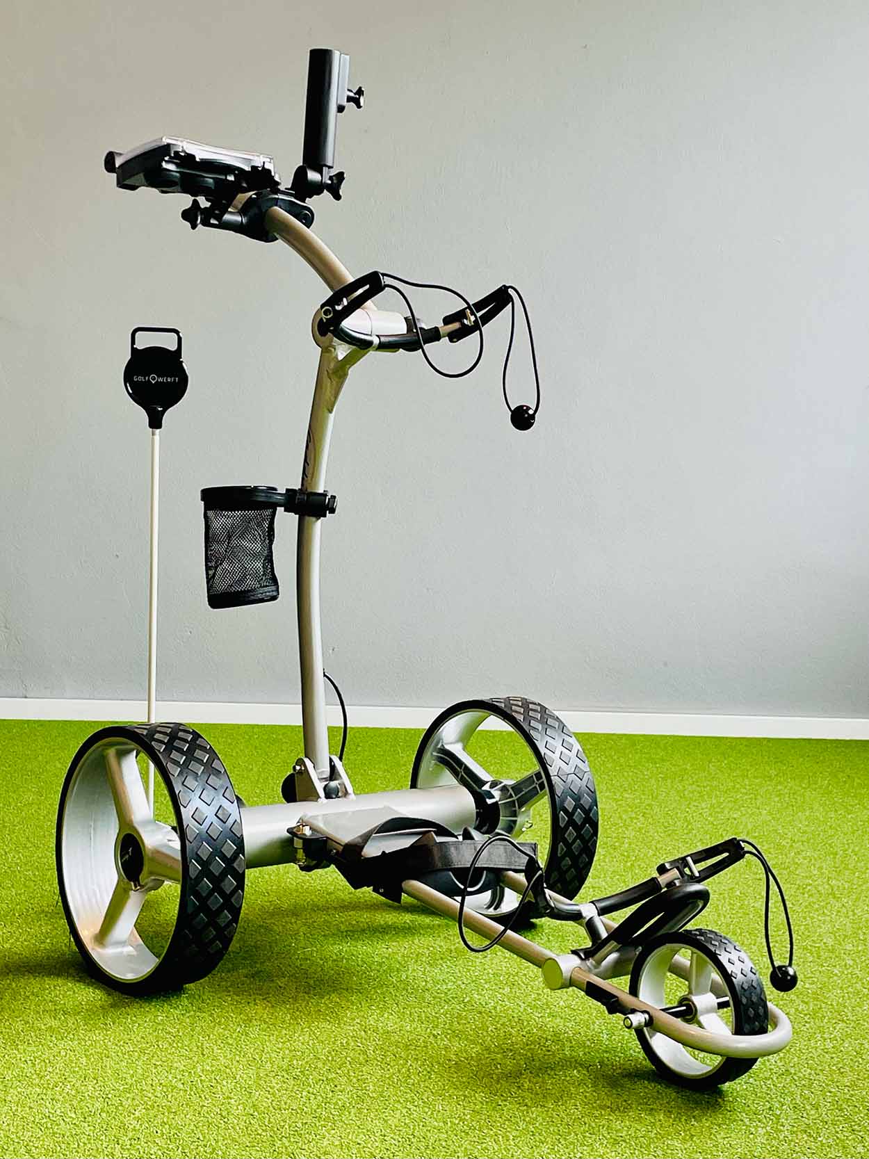 Design Elektro Golf Trolley Caddyone 650 | Golfwerft